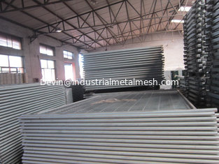 China AS 4687 standard 2400x2100mm temporary fence panels with concrete block and clamps for New Zealand supplier