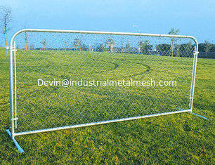 China Direct factory supply hot dipped galvanized galvanized welded temporary fence supplier