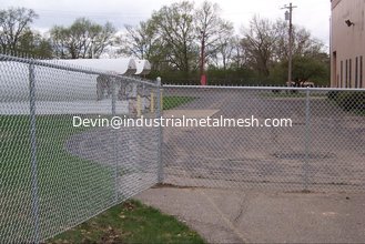 China Australia standard   6ft x 50ft 50x50mm opening 9gauge diamond Chain Link Fence for airport fence supplier