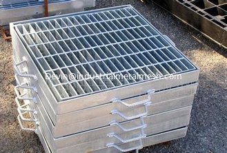 China Metal Building Materials Hot Dipped 32 x 5mm Galvanized Steel Grating supplier