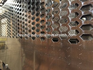 China 1000mm*2000mm powder coating metric perforated sheet metal for Africa supplier