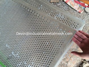 China Standard  EN  stainless steel perforated sheet hexagonal for kitchen cabinet supplier