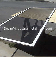 China Ultra Fine 11mesh*0.6mm black and grey color window alarm screens for Dust-proof supplier