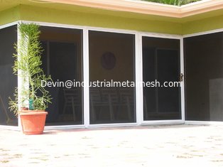 China Ultra Fine 12mesh* 0.7mm wire window security screen systems for Invisible supplier