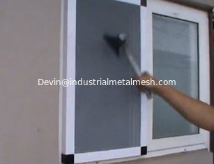 China Specialized Production 14 mesh * 0.7mm wire  Anti-Theft Stainless Steel Security Window Screen for russia market supplier
