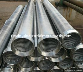 China Johnson stainless steel water well screen / wedge wire screen supplier