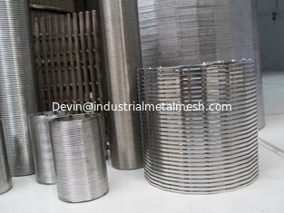 China continuous slot stainless steel Johnson well screen/water filter/water well casing pipe supplier