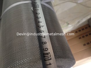 China 24x24 Mesh T304 Stainless .011 36" Wide aluminum insect screen fabric supplier