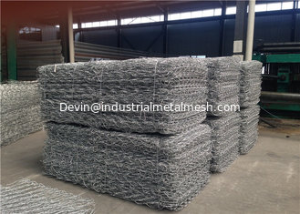 China customized gabion box price , welded gabion basket supplier