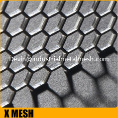 China 1.22x1.22m anodizing diamond perforated sheet metal for Africa supplier