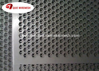 China Regular  8mm pitch online stainless steel perforated sheet for decorative supplier