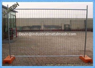 China hot dipped galvanized temp fencing site fencing for sale 2100mm x 2400mm NZS standard temp site fencing supplier