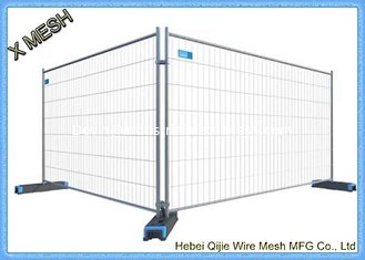 China temporary construction security fencing PORT CHAIMERS supplier 1800mm x 2400mm mesh 50mm x 200mm x 4.00mm diameter supplier