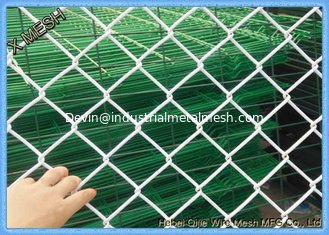 China 8 / 5 / 9 / 10 Foot Dimensions Security Chain Link Fence For Airport supplier