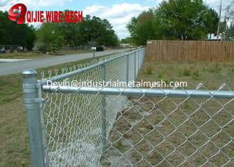 China Top Quality 8 ft Vinyl Chain Link Fencing For Garden Buildings supplier