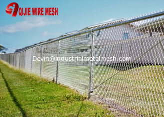 China Galvanized Screen Chain Link Mesh Fence Used For Sale supplier