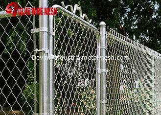 China hot dipped galvanized chain link fence/galvanzied cyclone fence supplier