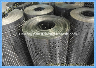 China 48"x96" triangle hole black perforated aluminum  metal sheet for Southeast Asia supplier