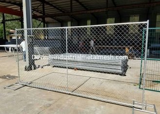 China heavy duty galvanized security 6ft x 8ft diamond openning Chain Link Temporary Fence Panels for American supplier