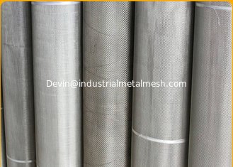 China 180meshx180mesh Twill Weave Stainless Steel Wire Mesh Filter For Sorting supplier