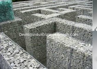 China Welded Galvanized Mesh Gabion Basket/Baskets supplier