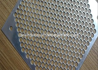 China New Design 1/8"Holes 12" X 24" Perforated Metal Mesh Screen With Handle For North America supplier