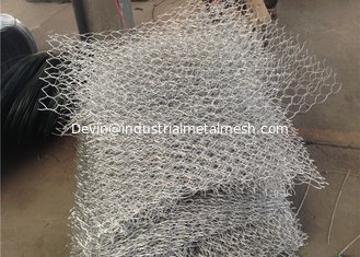 China 2 X 1 X 1, 2 X 1 X 0.5m, Galfan, Galvanized Gabion Baskets, Corrosion Resistance Capacity supplier