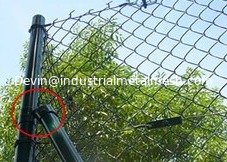 China Astm Standard Chain Link Fence Accessories, Brace Bands | Post Cap | Sleeves | Tension Bar supplier