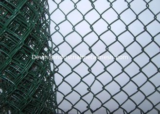 China China 9 Gauge Galvanized/Pvc Coated Black Chain Link Fence Manufacturers supplier