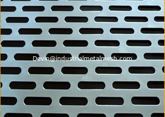 China Customize 5mm Hole 8mm Pitch Stainless Steel Perforated Sheets For Fencing supplier
