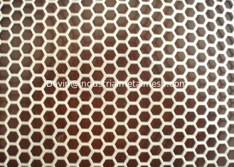 China Standard  BH Finish Stainless Steel Perforated Sheets Suppliers For Corrugated Pipe supplier