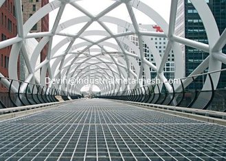 China Projects Used Hot Dipped Galvanized Steel Gratings / Steel Stair Landing supplier