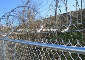 China Black Chain Link Fence Is The Common Type PVC Chain Link Fencing supplier