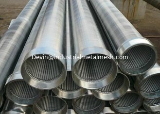 China Stainless Steel Johnson Wedge Wire Filter Mesh Water Well Sand Control Johnson Screen supplier