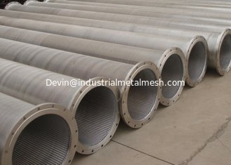 China Ss 304 Deep Well Strainer Pipe/Water Well Screen Tube/Stainless Steel Johnson Well Screen supplier