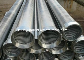 China China Online Shopping Johnson V Wedge Wire Stainless Steel Water Well Pipe Screen supplier