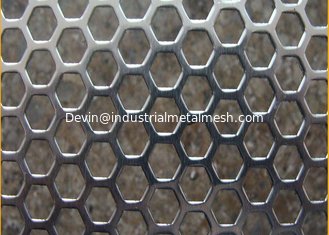 China Standard 8mm Pitch 316 Stainless Steel Perforated Sheet For Household Articles supplier
