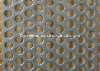 China Regular  Mirror Finish Corrugated Perforated Stainless Steel Sheets For Decorative supplier