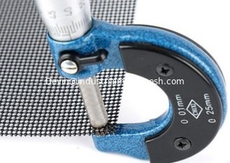 China Black Powder Coated 11mesh X 0.9mm Stainless Steel Security Window Screen supplier