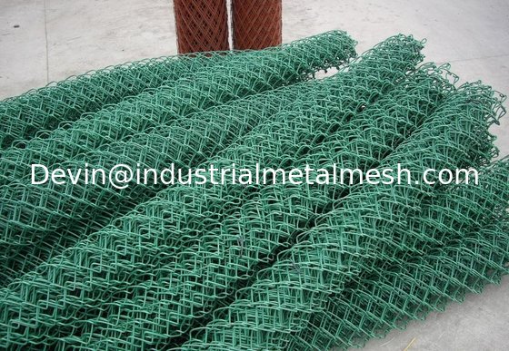 High Quality Used Chain Link Fence for sale/PVC Coated Chain link fence /Galvanized Chain Link Fence supplier