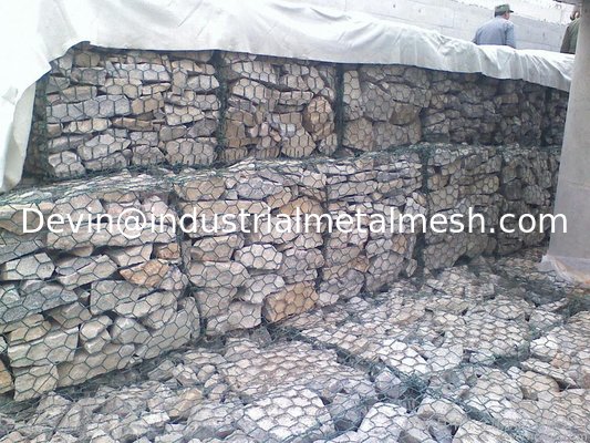 ASTM A 975 Standard Heavily Galvanized Gabion Baskets for Hydraulic Engineering supplier