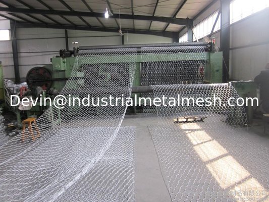 Hexagonal Stone Cage / Hexagonal Wire Mesh Fence / Hexagonal Gabion Basket supplier