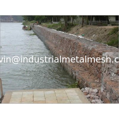 Hexagonal Gabion Box, Hexagonal Gabion Basket Galvanized/ PVC Coated/ Galfan supplier