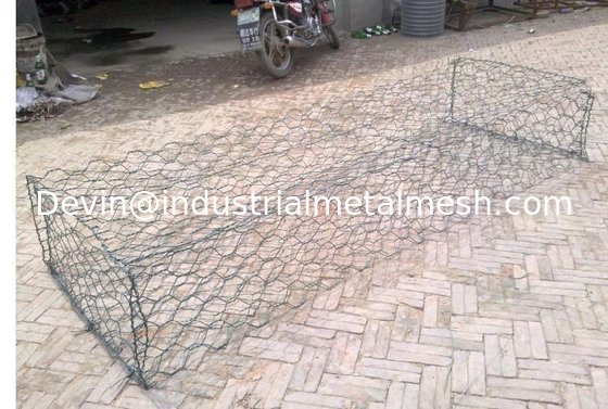 welded wire gabion baskets and Gabion Mattresses with stone for Hydraulic structures, dams and culverts supplier