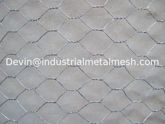 hot sale galvanized or pvc coated chicken wire/Double Twisted Hexagonal Wire Mesh (Factory) supplier