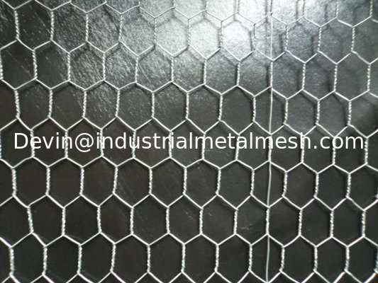 Shipping 3/8" Chicken Wire Fencing Galvanized and PVC Coated supplier