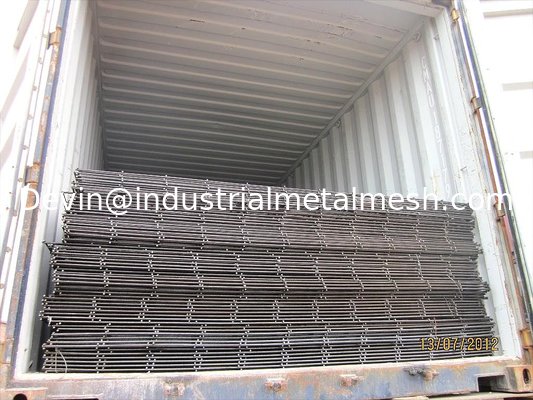 4x2m Ribbed Steel High Tensile Strength Ribbed Mesh For Concrete Reinforcement supplier