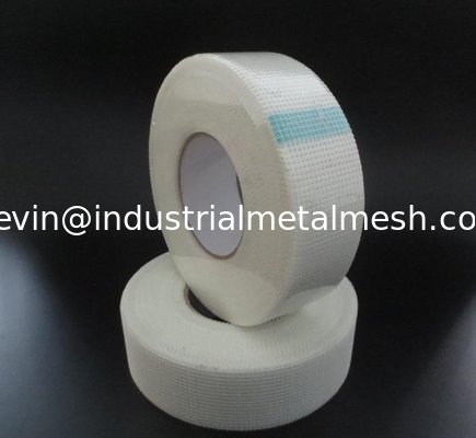 0.2mm*50mm*30m Fiberglass Alkali Resistant Mesh Tape supplier