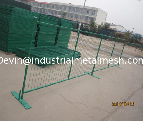 High Quality Cheap Price Hot Dipped Galvanized Temporary Fence For Crowd Control supplier
