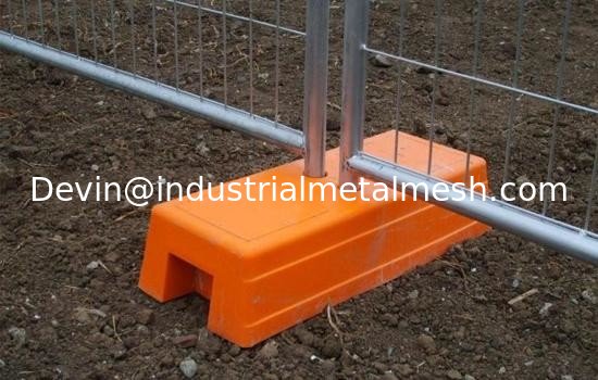 Anping Factory Hot Dipped Galvanized Security Temporary Fence supplier
